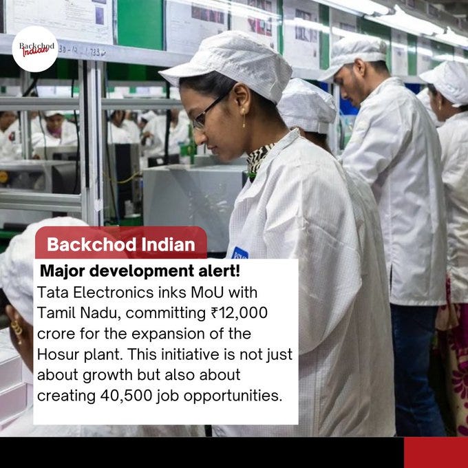 Tata Electronics and Tamil Nadu Join Forces in ₹12,000 Crore Investment ...