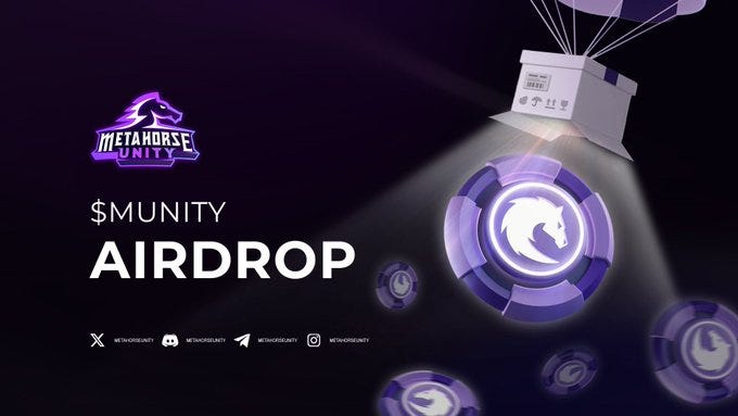 $MUNITY Airdrop: A Comprehensive Guide | by Metahorse Unity | Medium