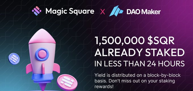 How to stake $SQR in MagicStore. Following my article of $SQR… | by Vuducdung | Mar, 2024 | Medium
