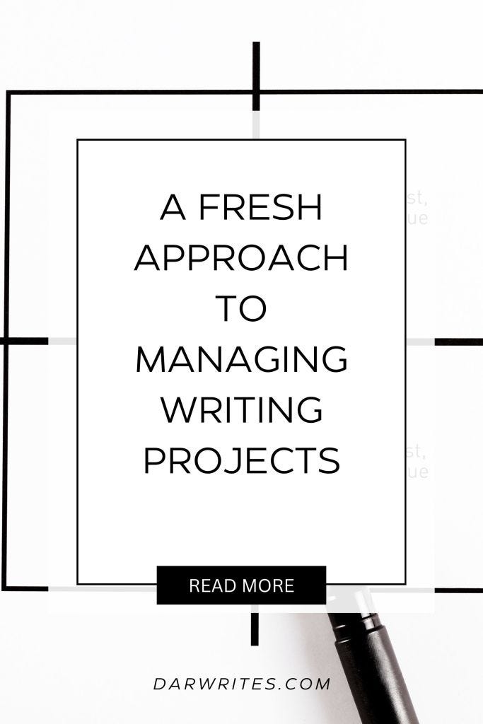 A Fresh Approach to Managing Writing Projects | by Dreilley | Apr, 2024 ...