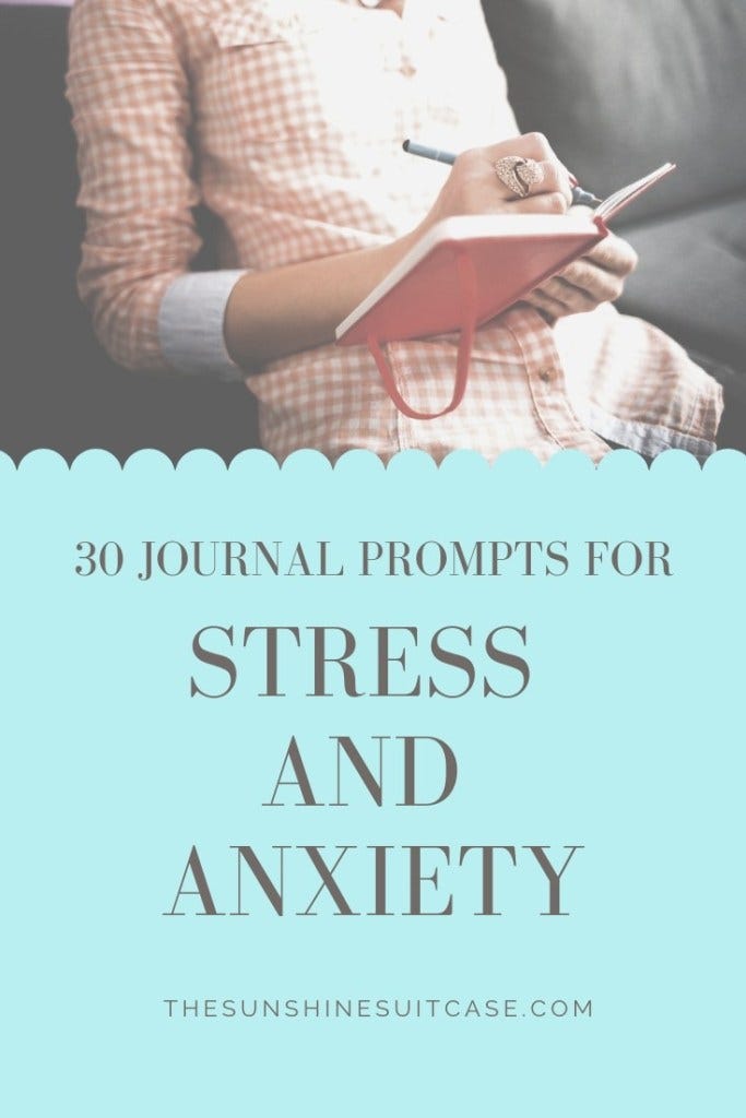 30 Journal Prompts for Anxiety and Depression- Repost | by Summer ...