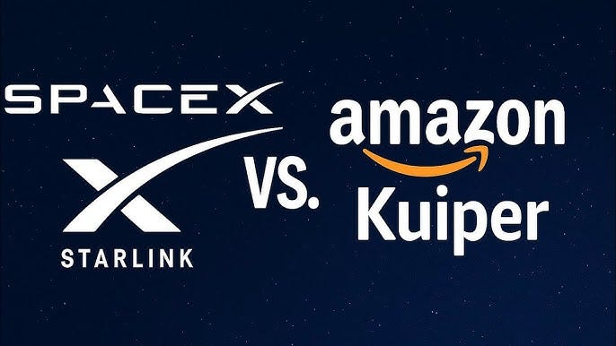 Amazon Kuiper vs. Starlink: Who Will Win the Satellite Internet Race? | by Sareena | Apr, 2025 ...