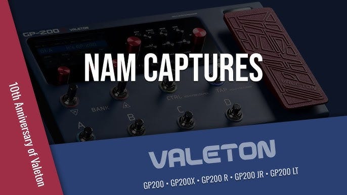 Valeton gp200 now supports NAM captures! | by vijay chandamala | Medium