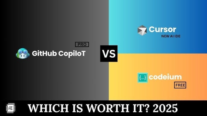 Cursor vs. Copilot vs. Codeium — The Real Winner in 2025 | by Abhinav | Medium