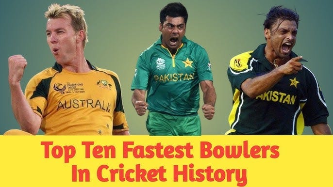 The Top 10 World’s Fastest Bowlers in Cricket History | by Kiranakhtar ...
