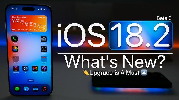 What’s new in iOS 18.2 Developer Beta 3? | by Sareena | Mac O’Clock | Nov, 2024 | Medium