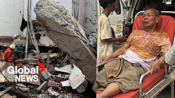 Massive Earthquake Strikes Myanmar: Death Toll Rises as Rescue Efforts Intensify | by The Self ...