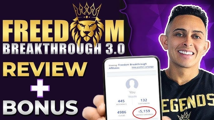 Freedom Breakthrough 3.0 Review Program 2025: Start & Grow Your ...