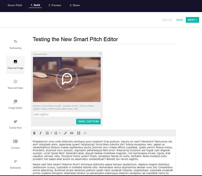 Building the Smart Pitch™. Here’s a sneak peek of what building a… | by ...