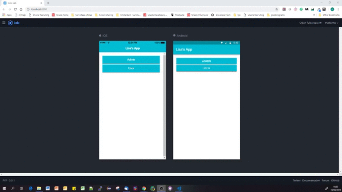 Ionic4 — Setting up + Simple Show/Hide Feature in Mobile App | by MIRIAM KEENAN | Medium