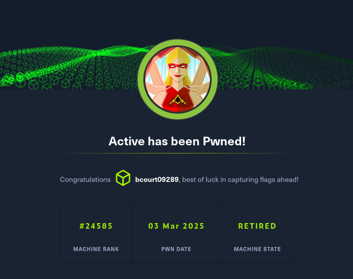 HTB Active Room Walkthrough/Explanation | by Bcourt | System Weakness