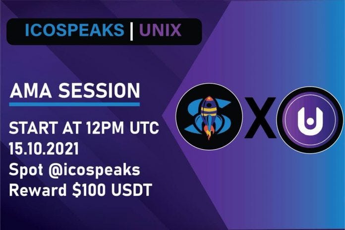 Ask Me Anything With UniX at ICO Speaks: Summary | by unix gaming | Medium