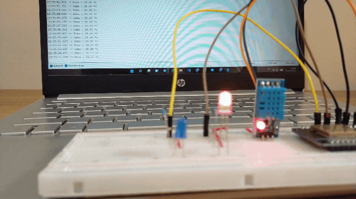 Project 4: ESP32 External Sensor. Pada project 4 ini saya diminta untuk… | by Stephanie ...