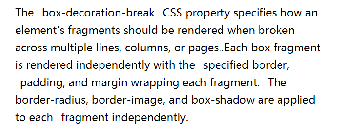 Interesting box-decoration-break. In the past two days, I came across a ...