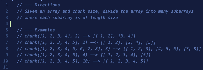 Splitting Array Into Chunks. For this blog, I’ll be going over… | by ...