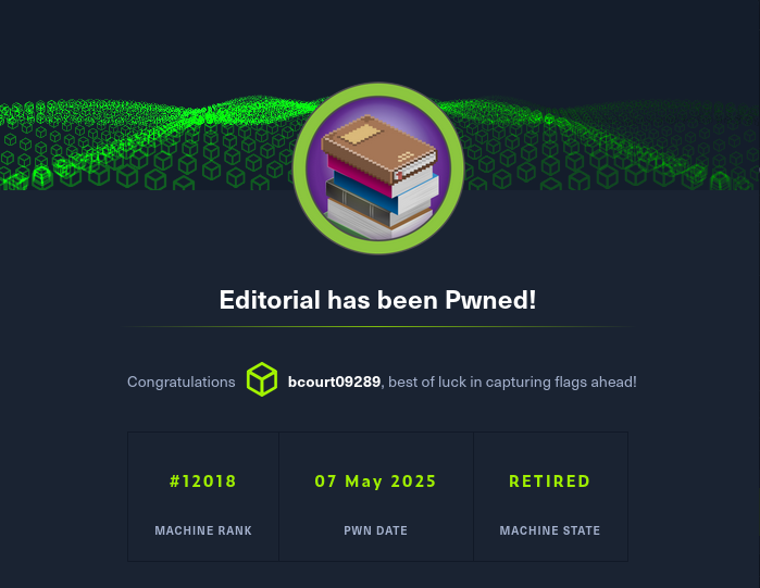 HTB Editorial Machine Walkthrough/Explanation | by Bcourt | System Weakness