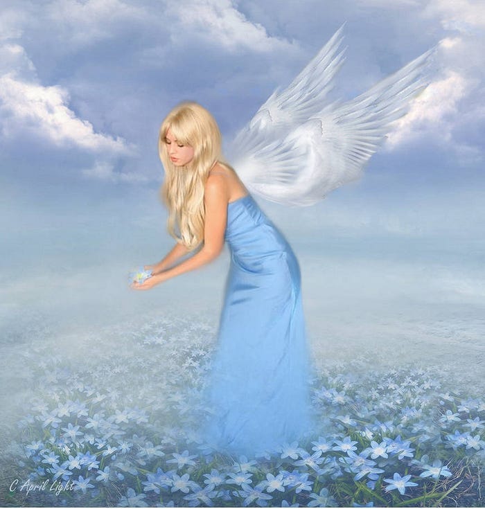 Angelic Mirror. This poem is about the fact that there… | by Inna ...