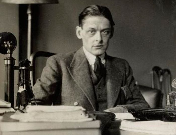 THOMAS STEARNS ELIOT. REALTÀ E PROFEZIA | by Emmeavideopoetry Musica ...