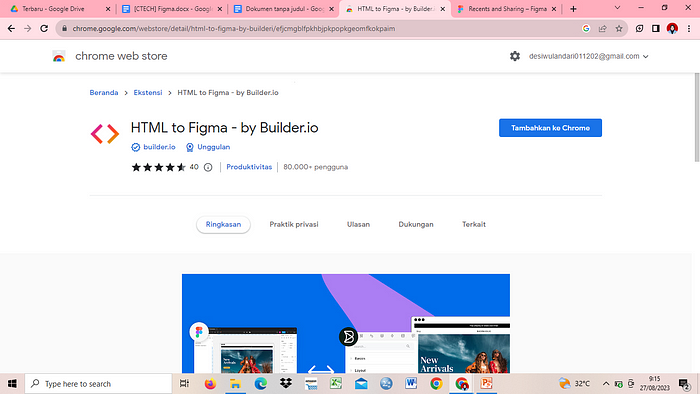 Cara Menambahkan Plugin HTML to Figma & Easometric. | by Miftachus Salam | Medium