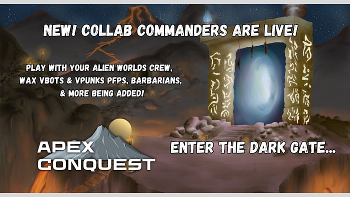 Apex Conquest PFP Update: Your WAX NFTs Are Now Commanders! | by ...