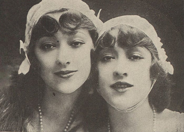 The Dancer and the Racer. Twin sisters Rozsika and Janke Deutsch… | by ...