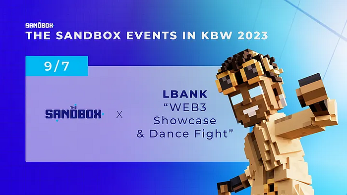 Escaparate de Web3 y DanceFight | The Sandbox en KBW 2023 | by Criptonaut | Medium