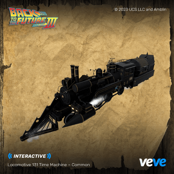 Back To The Future Part III — Locomotive 131 Time Machine | by VeVe ...