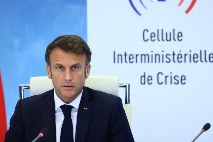 French riots plunge Emmanuel Macron into fresh crisis | by Murad NURI | Medium