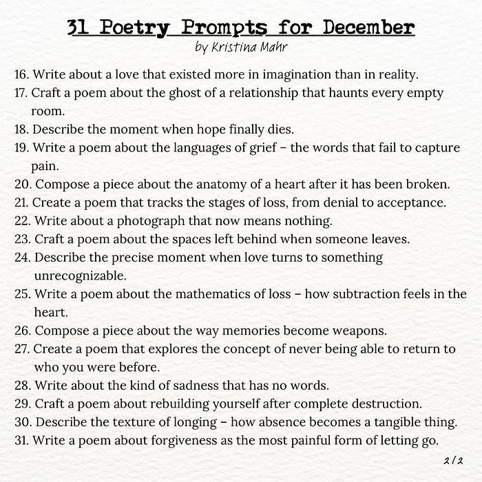 10 Days of Poetry - James Rigdon - Medium