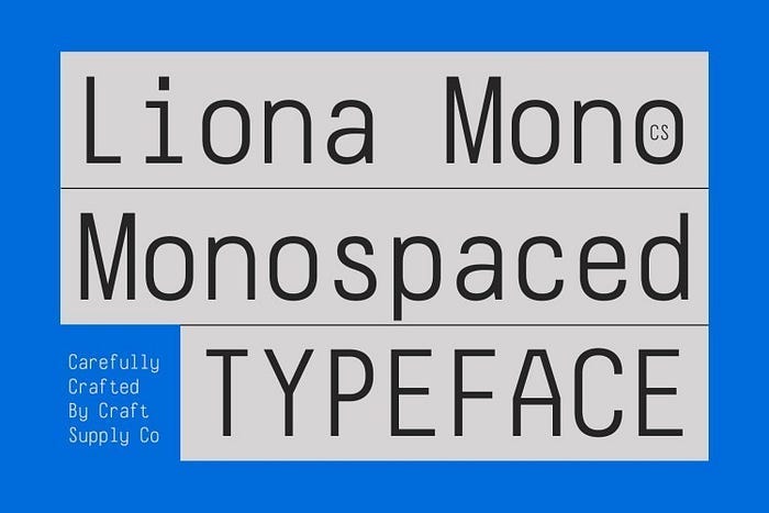 Exploring Monospaced Fonts for Social Media | by Font Enthusiast | Sep ...