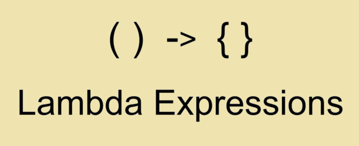 Lambda Expression In Java Why Use Lambda Expression By Amandi Soysa Medium 