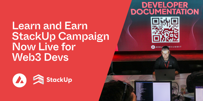 Live na Ngayon ang Learn-and-Earn StackUp Campaign para sa Web3 Devs | by Jay | Avalanche ...