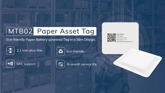 Minew MTB02 Paper Asset Tag: Ultra-Thin, Efficient, and Eco-Friendly ...