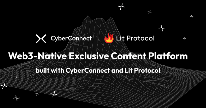 پلتفرم محتوای انحصاری Web3-Native که با CyberConnect و پروتکل Lit ساخته ...