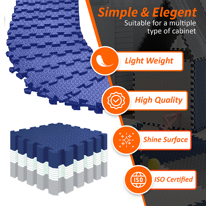 Use foam matting to increase your level of comfort and safety. | by ...