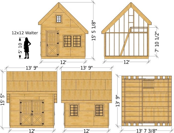 How to Build a Shed | Storage Building Plans | by The Woodshed | Medium