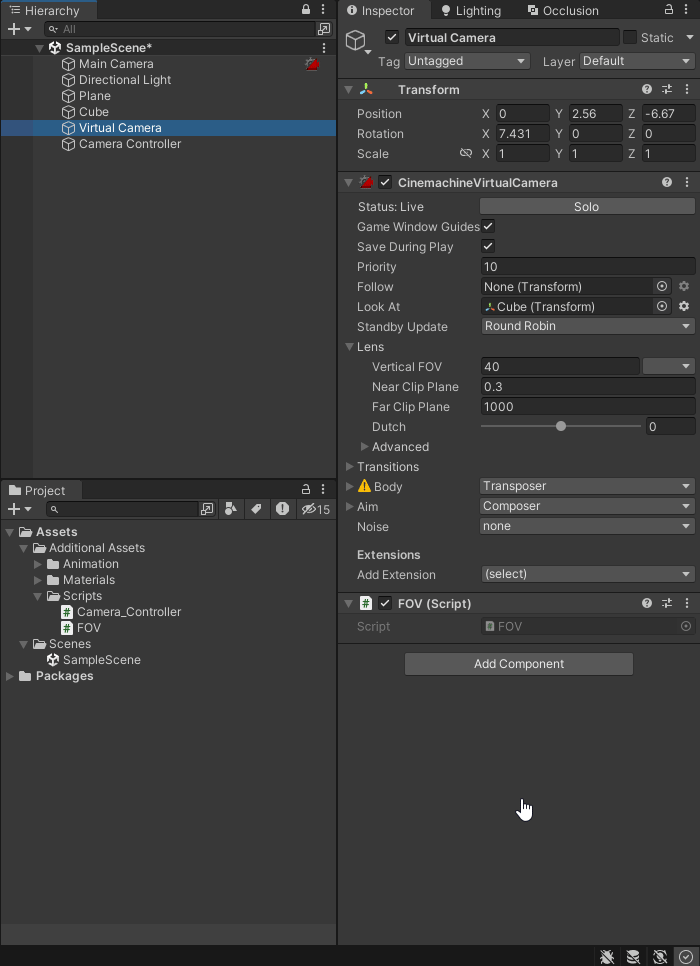 How to Make an Interactive Camera using Cinemachine and C# - Michael ...