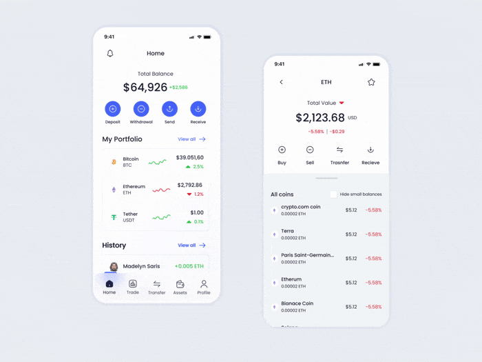Contemporary and Minimal UI Design Ideas | TMDesign