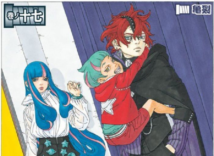 Pertarungan singkat antara Daemon dan Code di chapter kemarin ...