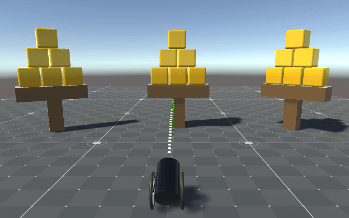 Building a Cannonball Shooter Game: Part 3 — Trajectory Line | by Simon ...