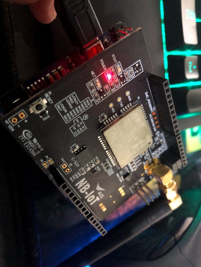 Arduino แจ้งเตือน Line Notify ผ่าน NB-IoT โดยใช้ iSYNC | by Sonthaya ...