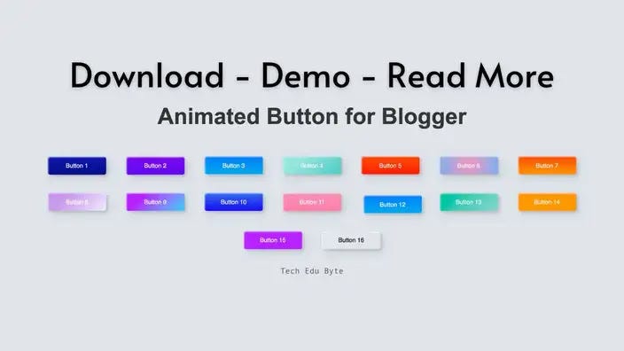 How to Add Animated Overlay Button in Blogger | by Tech Mirchi | Medium