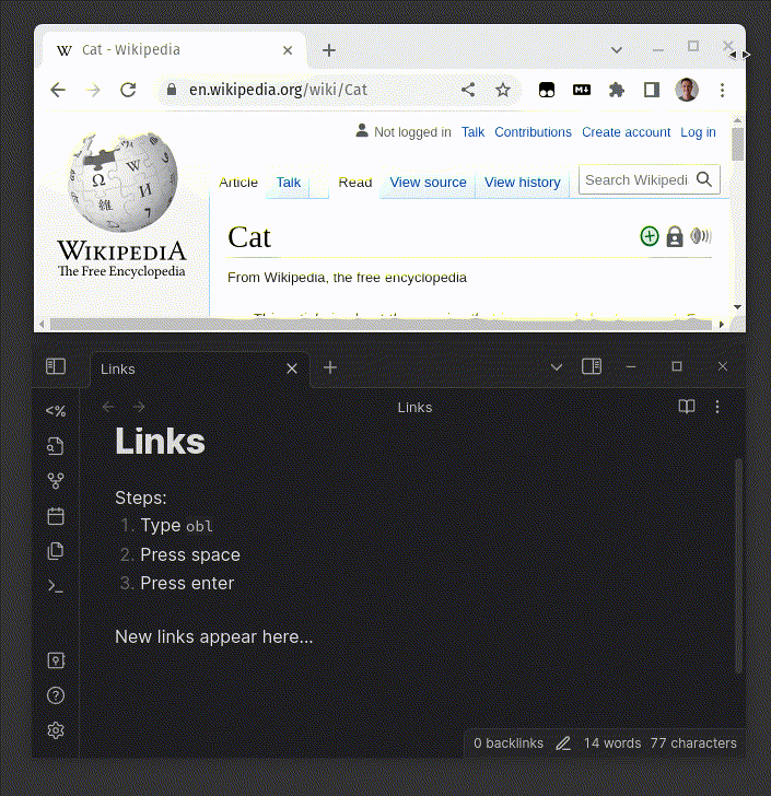 Obsidian: Control from Chrome. This article shares how to interact ...