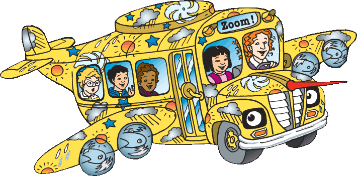 Snag Your Ticket Aboard the Magic School Bus | by Sean Conway | Pillow ...