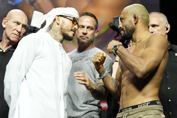 Style and Strategy: Chito Vera and Ra Optics Glasses at UFC Abu Dhabi ...