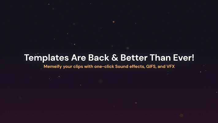 Editor Templates & Improvements!. Editing on Medal just got even better ...