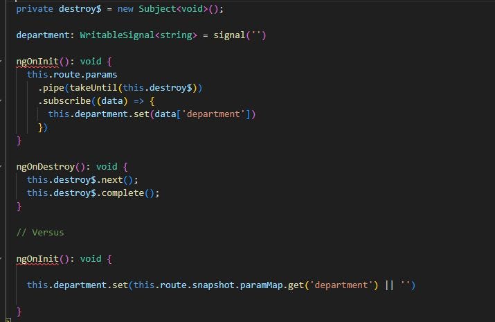Why You Should Use this.route.params.subscribe() Over this.route.snapshot.paramMap.get() in ...
