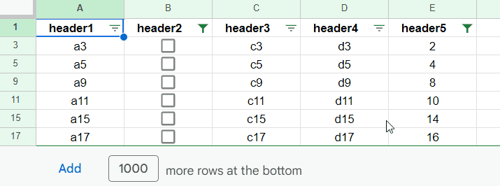 Automatically Refreshing Basic Filter on Google Spreadsheet using Google Apps Script | by Kanshi ...