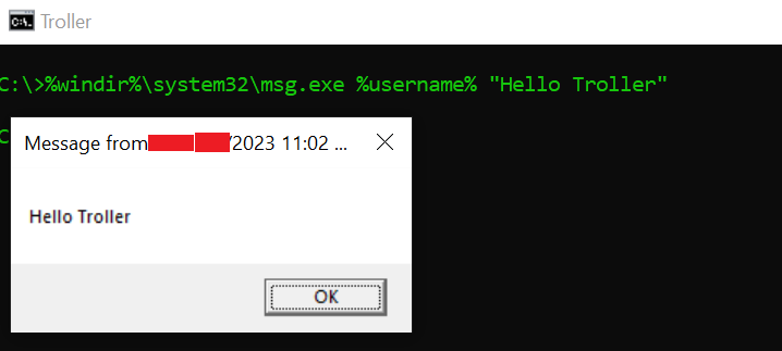 The Windows Process Journey — “msg.exe” (Message Utility) | by Shlomi ...