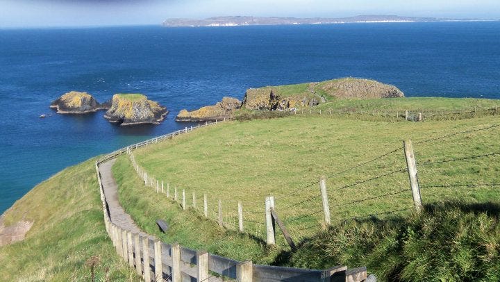 From Carrick-a-Rede to Feigh Farm | by Adrienne Beaumont | True Travel ...